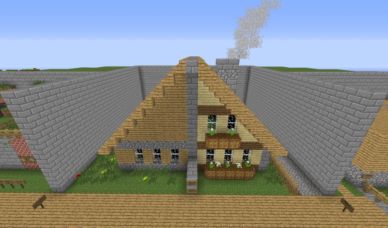 How to make buildings beautiful Minecraft Map