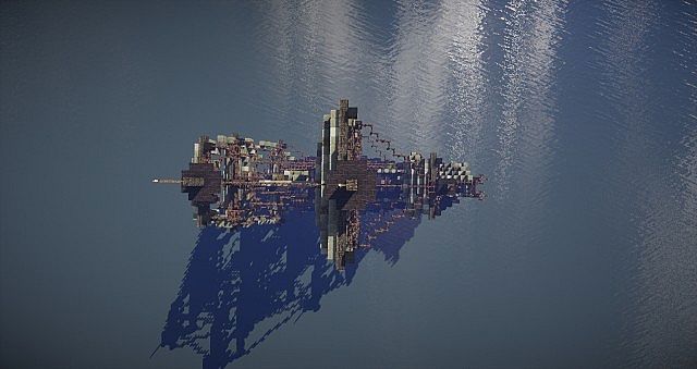 Flying Dutchman Pirates of the carribean Minecraft Map