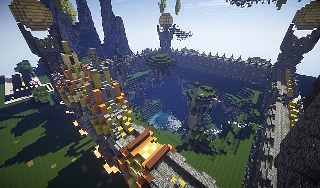 Four Kingdoms Minecraft Build Minecraft Map