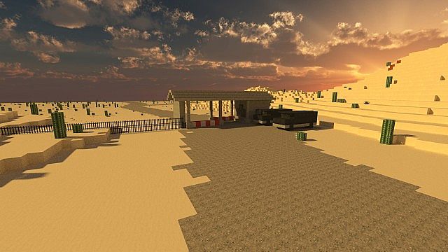 Military Base | Desert Borderline | GBC Minecraft Map
