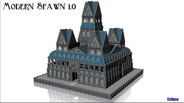 Modern Spawn Minecraft Map