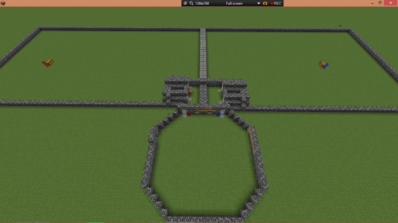 Fortress Battle! PvP Arena Minecraft Map