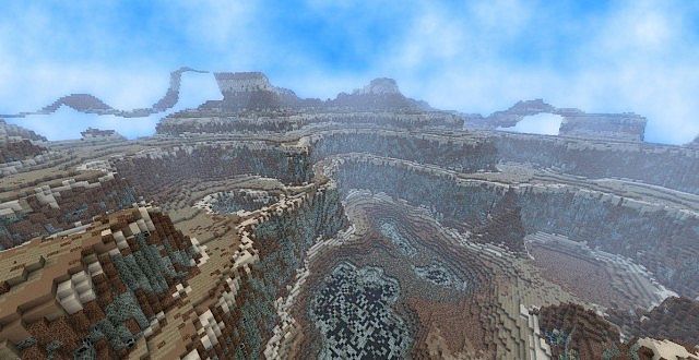 Canyon Landscape Minecraft Map