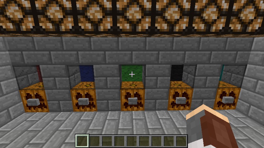 Modular Programmable Color Combo Lock! Minecraft Map