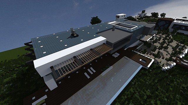 Industrial House - Inspiration Loft | Visual Architec Minecraft Map