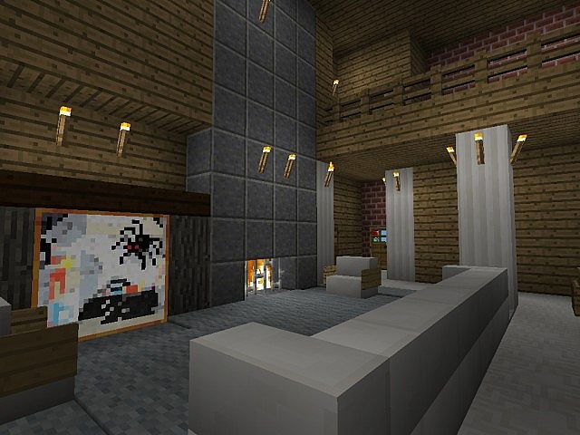 Pocket edition mansion Minecraft Map