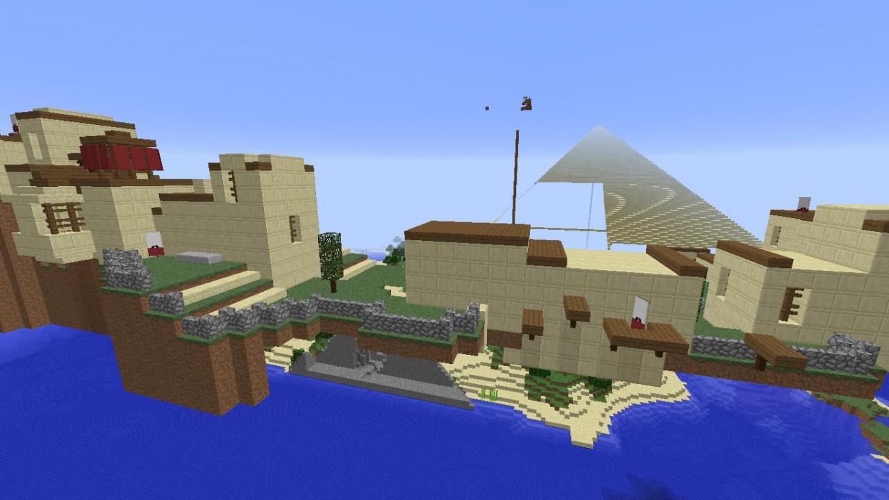 My take on Masyaf (Part 2) Minecraft Map