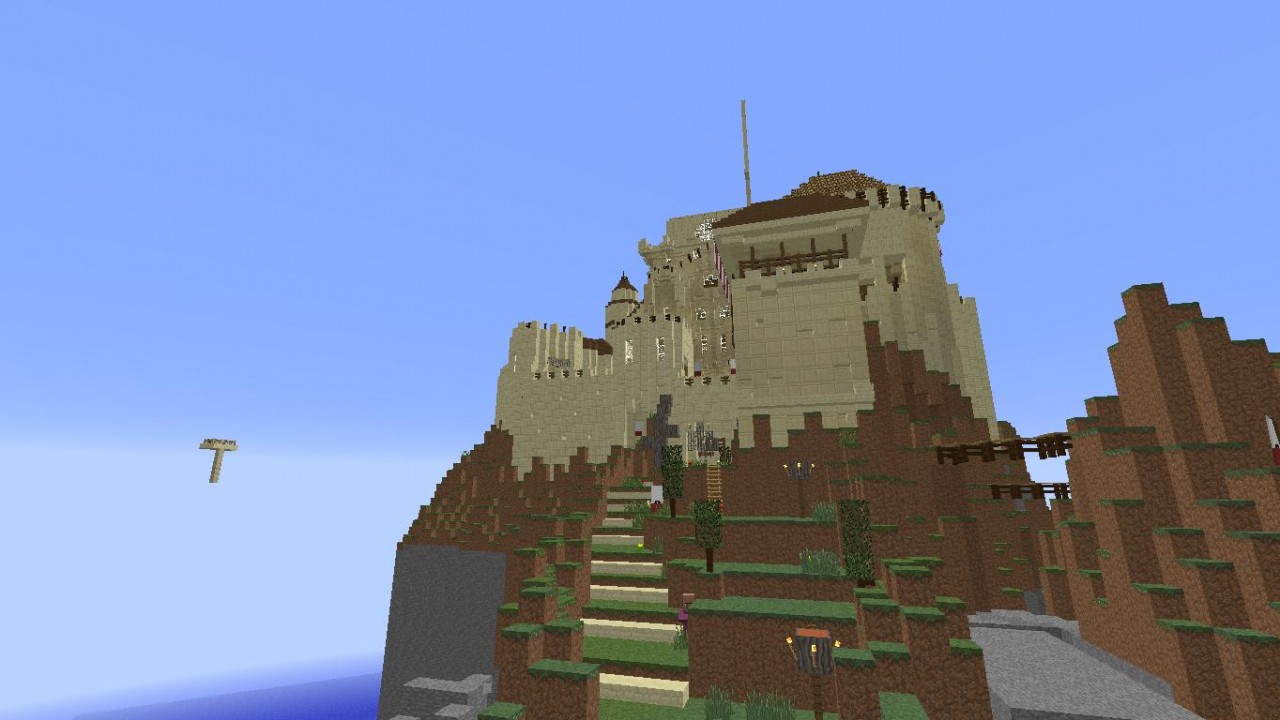 My take on Masyaf (Part 2) Minecraft Map