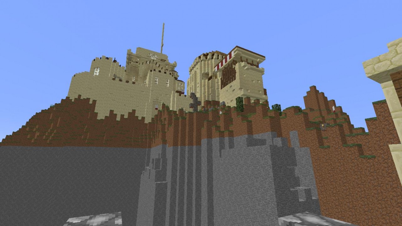 My take on Masyaf (Part 2) Minecraft Map