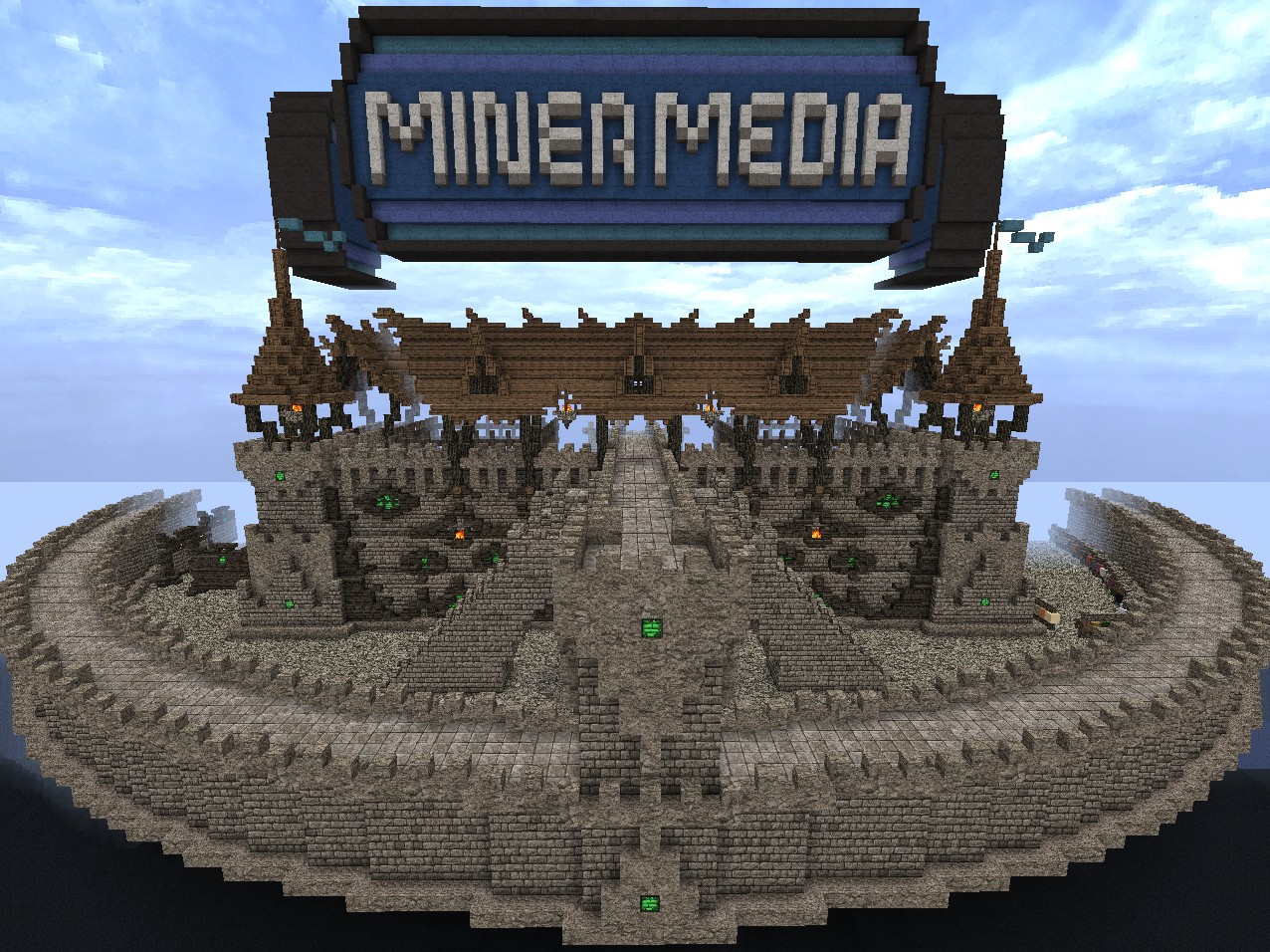 Miner Media Main Spawn Minecraft Map