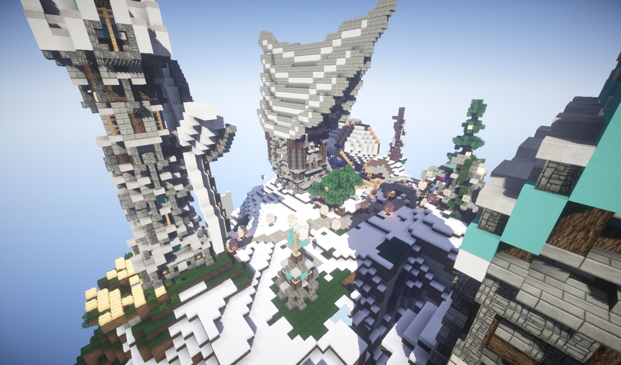 Mountain Village Minecraft Map