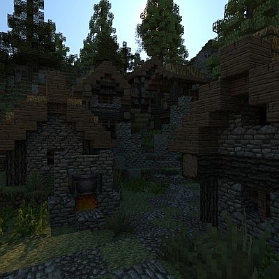 Celtic village Minecraft Map