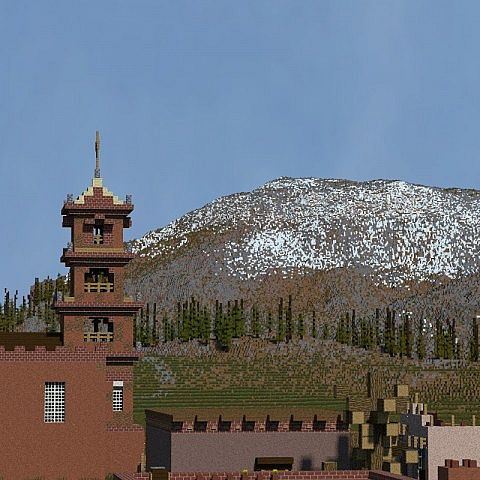 Mission San Miguel, Santa Fe, New Mexico, Minecraft Map