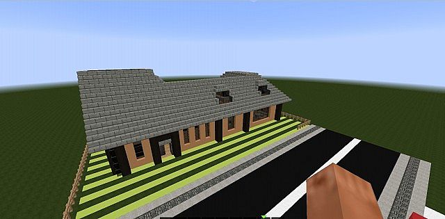 The Orange House Minecraft Map