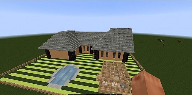 The Orange House Minecraft Map