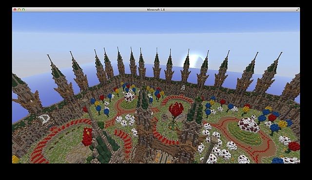 Fantasy Server Spawn Minecraft Map