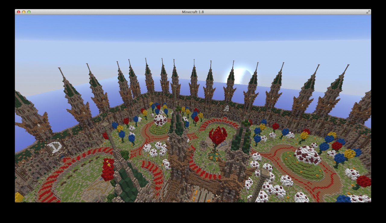 Fantasy Server Spawn Minecraft Map