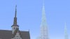 Baroque style Copper cladded 8 Domed spire 54m tall Minecraft Map