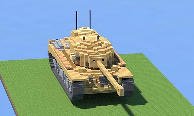 T34 Heavy Tank Minecraft Project