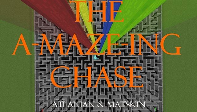 The A-Maze-ing Chase Minecraft Map