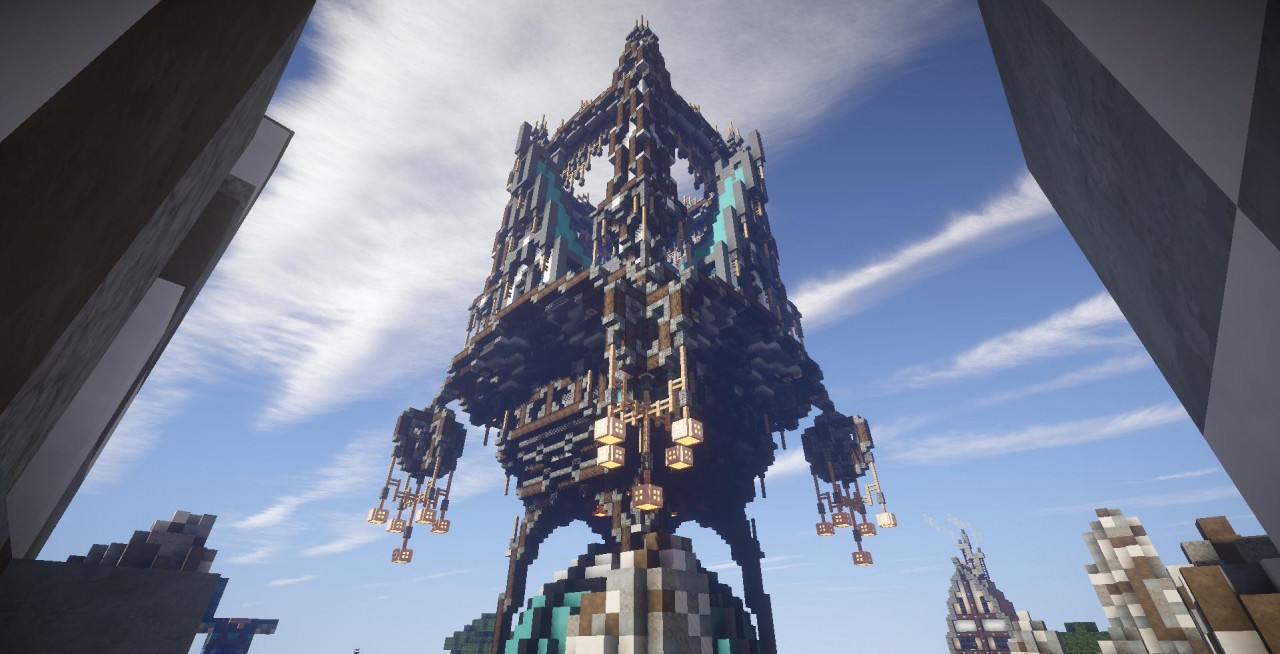 ***The Shrine of Tranquility - Fantasy Build - OCD Server Plot Build*** Minecraft Map