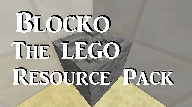 BLOCKO The LEGO Resource Pack Minecraft Texture Pack