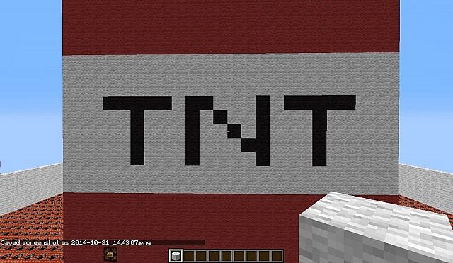 TNT Run Minecraft Map