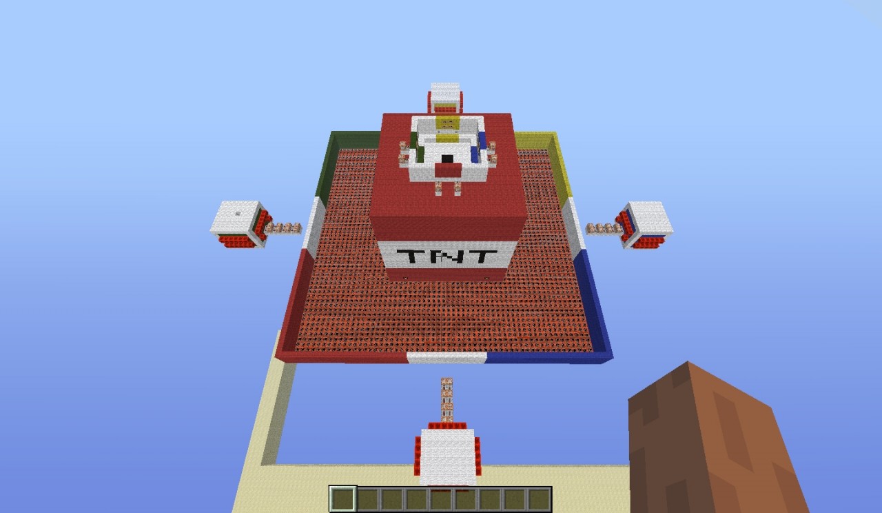TNT Run Minecraft Map