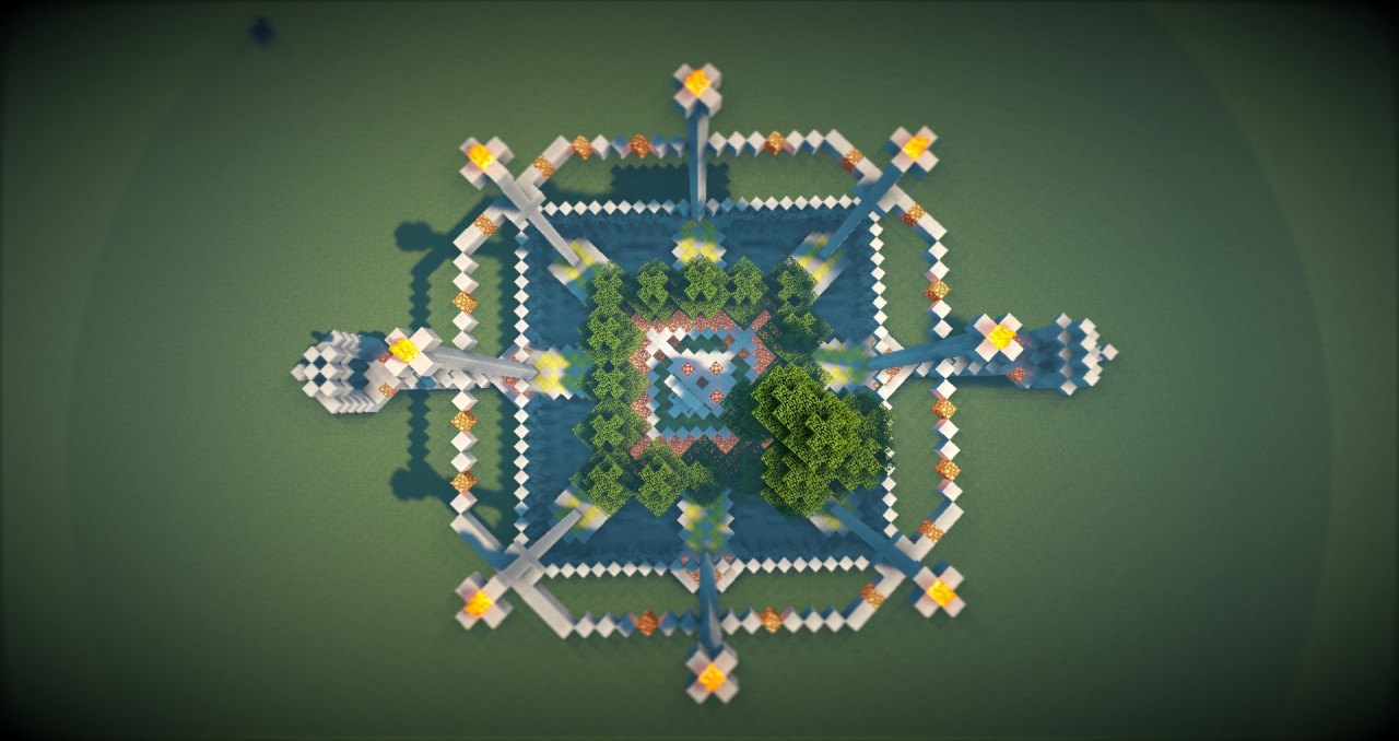 Small server spawn point (DOWNLOAD) - Featuring gates, large area ...