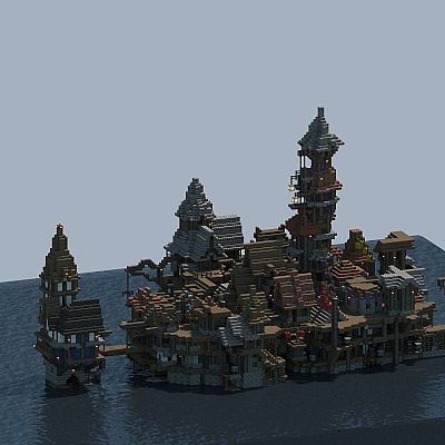 Water city Minecraft Map