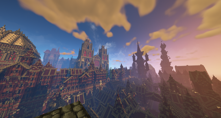 Gothic City Gothencrow Minecraft Map