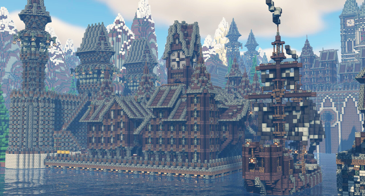 Gothic City Gothencrow Minecraft Map
