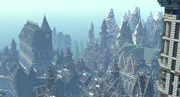 Gothic City Gothencrow Minecraft Map