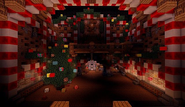Santa's House - Christmas Theatre by PhantasiaWorld Minecraft Map