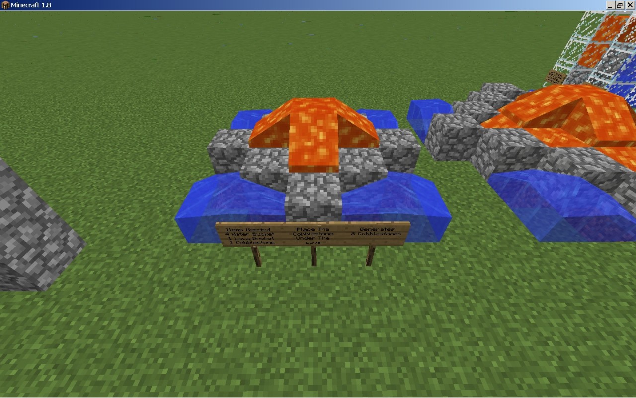 Cobblestone Generator Ideas Minecraft Map