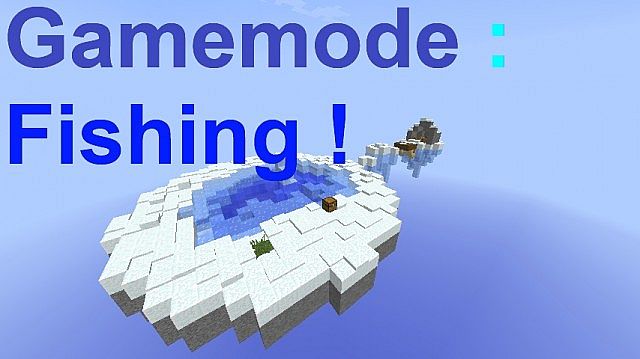 GAMEMODE : Fishing Minecraft Map