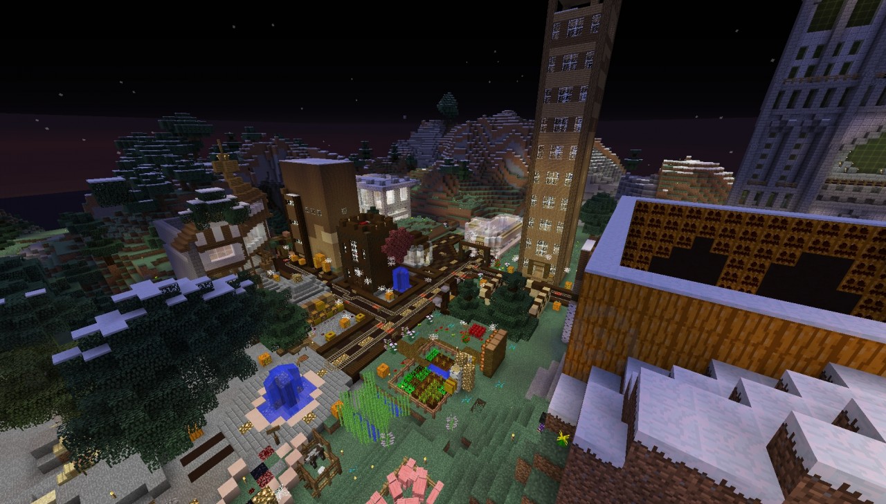 Starlight - Minecraft Town - SCHEMATIC DOWNLOAD Minecraft Map