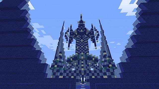 Blue Tower Minecraft Map