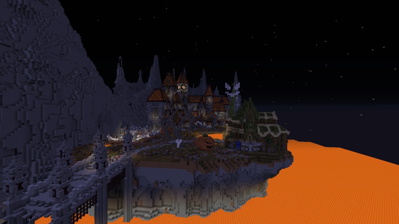 Halloween Mansion - Server Spawn Minecraft Map