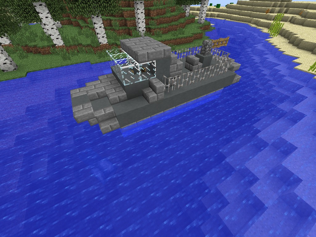 Gun Boat Minecraft Map