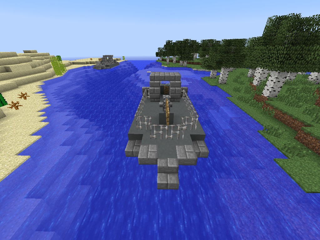 Gun Boat Minecraft Map