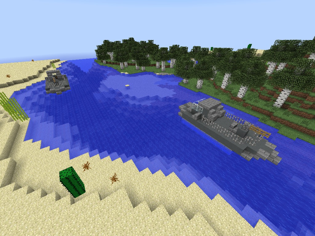 Gun Boat Minecraft Map