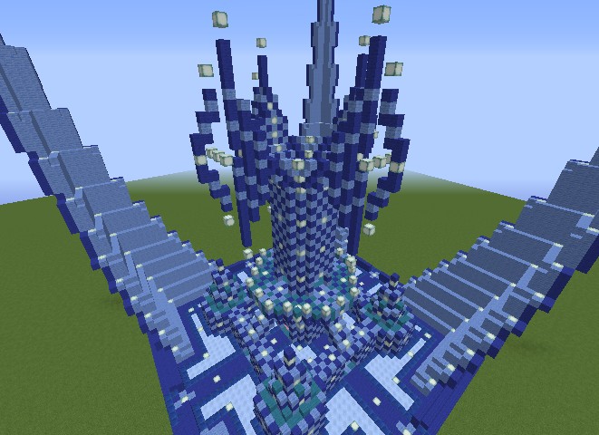 Blue Tower Minecraft Map