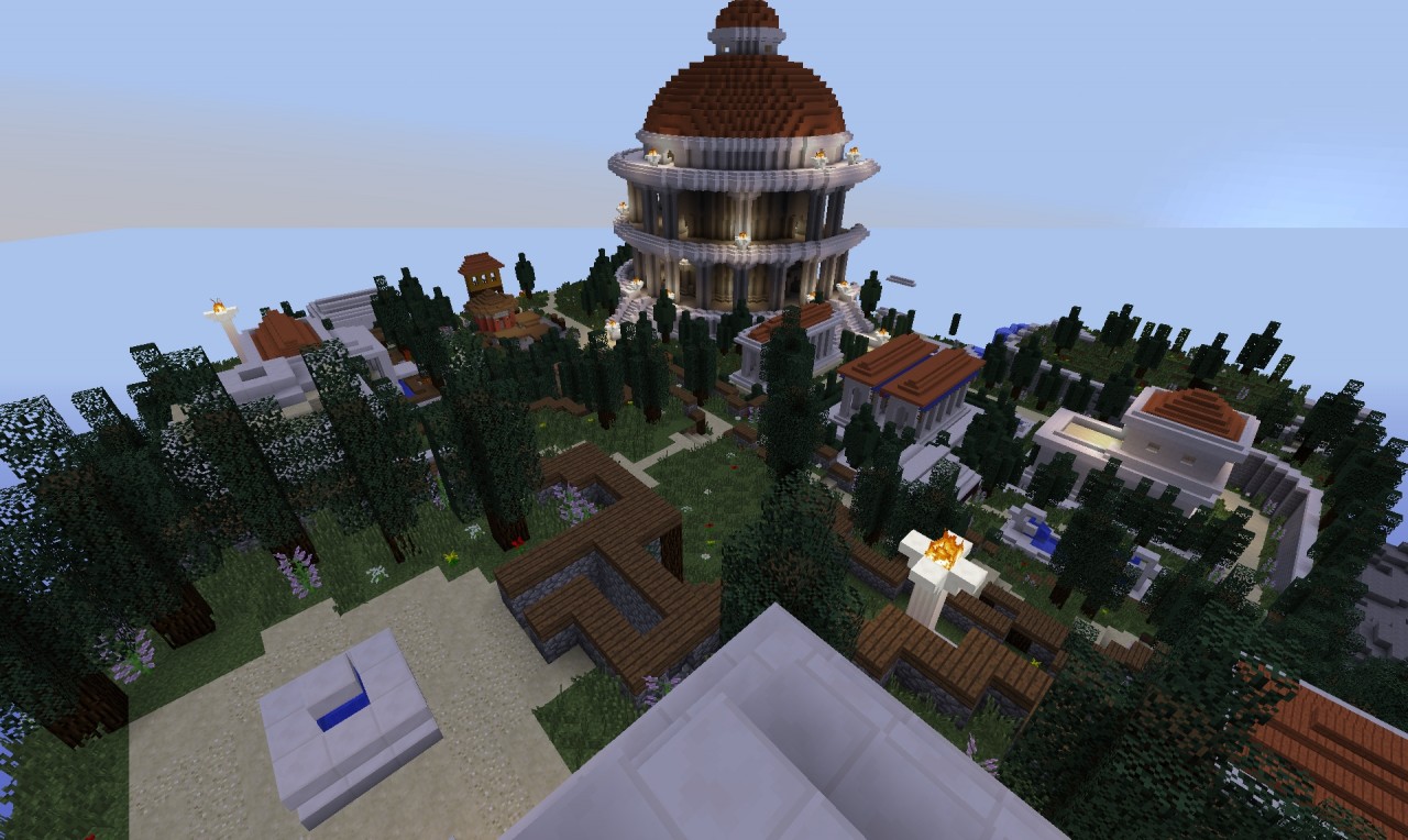 Mini Roman Styled Build Minecraft Map