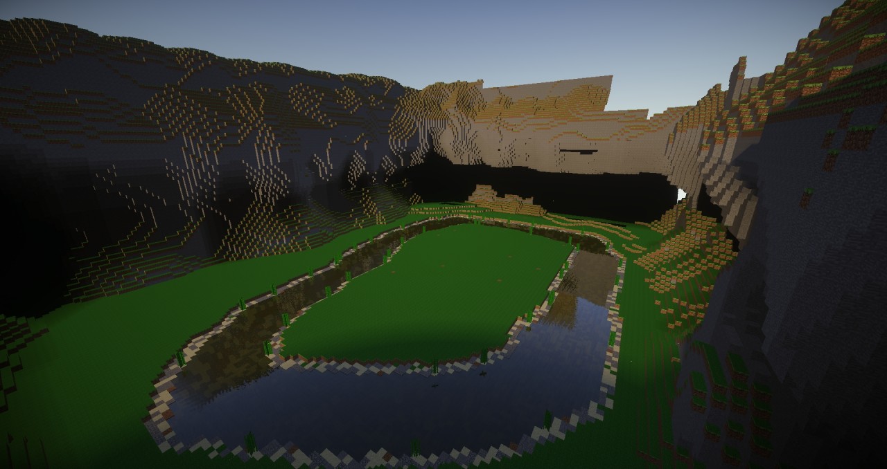 Mountain range Minecraft Map