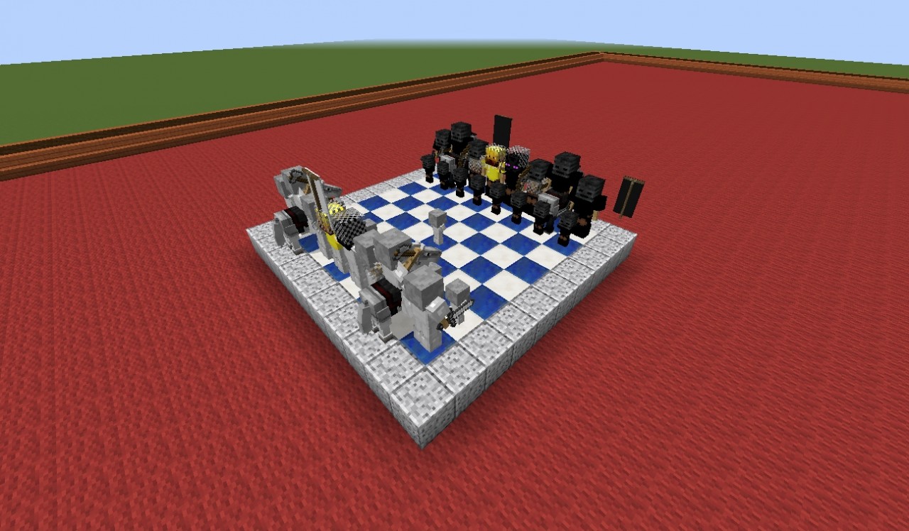 Chess in Minecraft 1.8 Minecraft Project