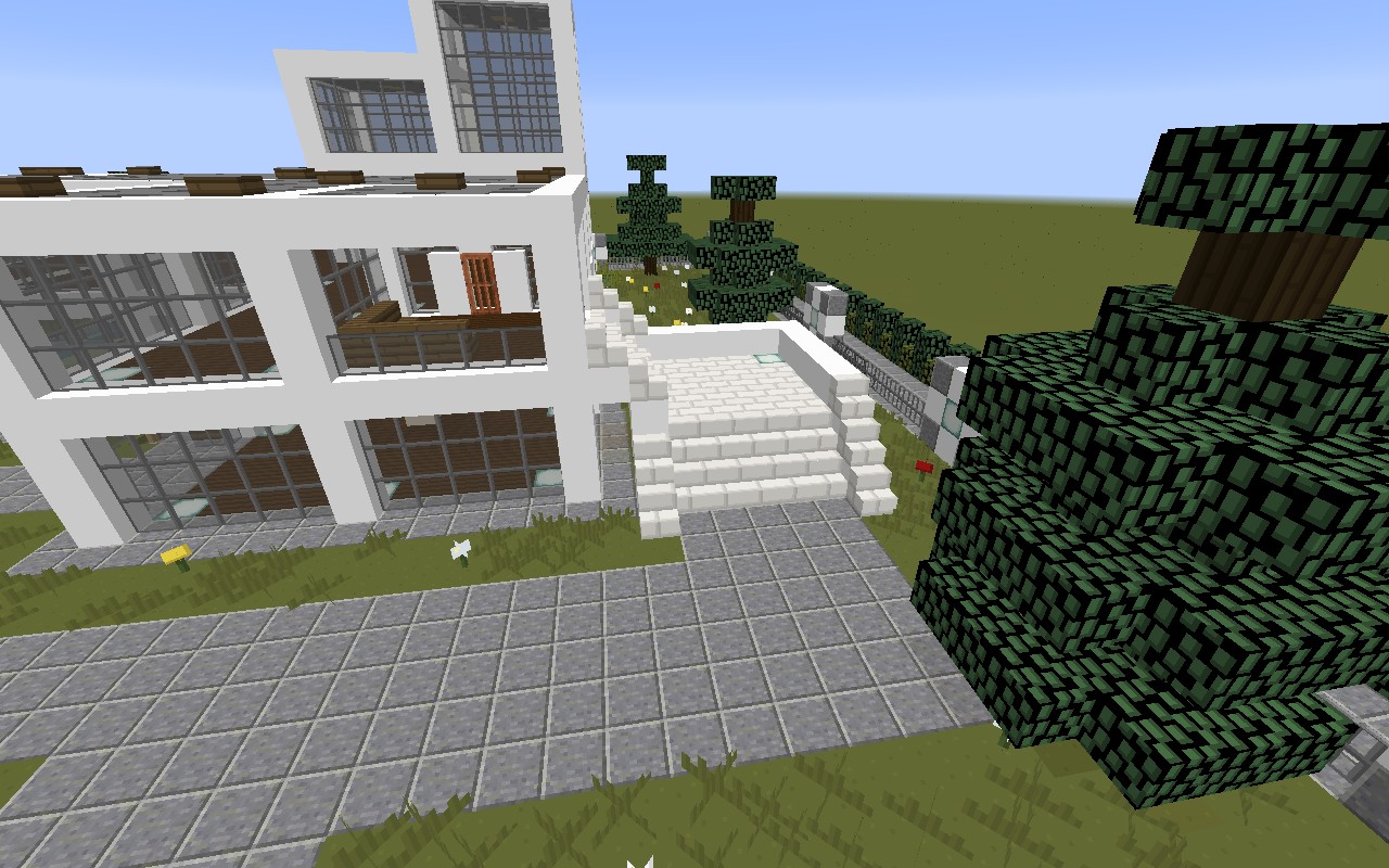 Modern House Minecraft Map