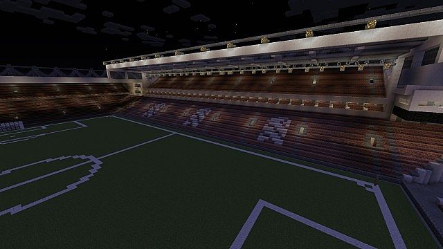 Anfield in Minecraft, Home of Liverpool FC Minecraft Map