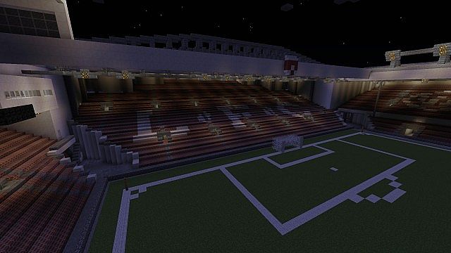 Anfield in Minecraft, Home of Liverpool FC Minecraft Map