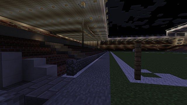 Anfield in Minecraft, Home of Liverpool FC Minecraft Map